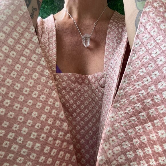 Jackets & Coats | Original Kimono Vest Japanese Rose Origami Pattern ...